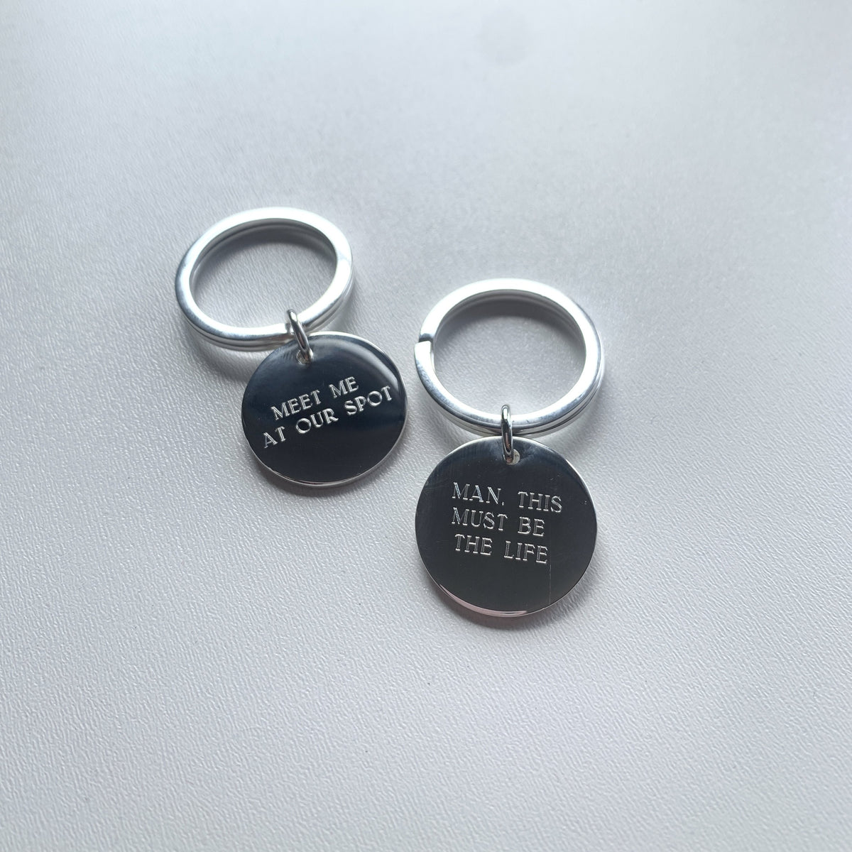 Riley Engravable Keychain